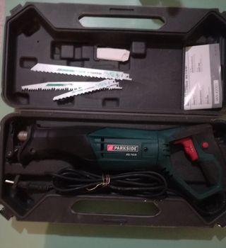 seghetto elettrico parkside 710 w legno plastica