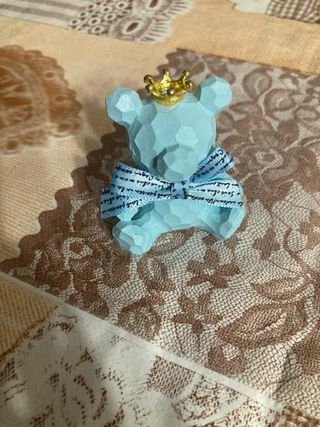 orsetto con fiocco azzurro