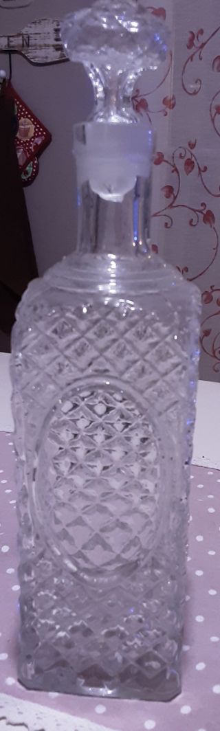 Bottiglia per liquore vintage h. Cm.30