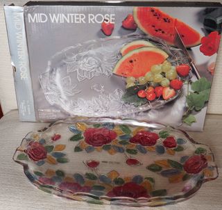 Vassoio dipinto mano