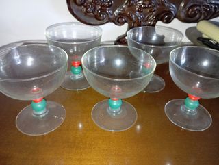 Set di bicchieri di gelato