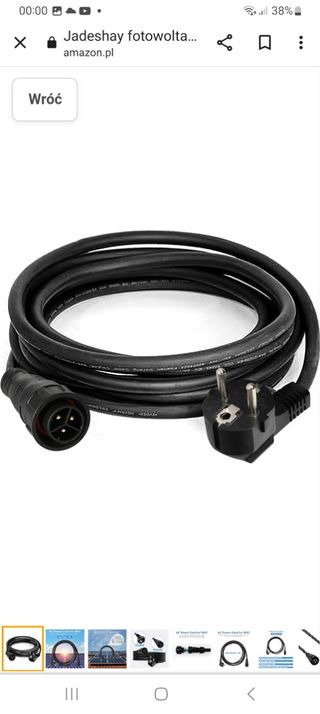 Cavo solare fotovoltaico