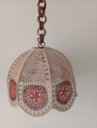 Lampadario in vimini Nuovo