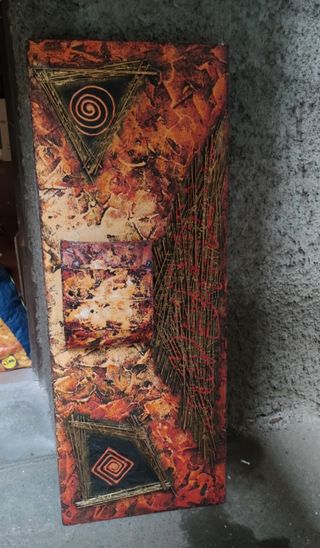 Quadro con lampada interna