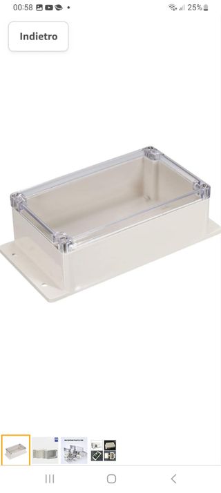 Scatola di giunzione impermeabile