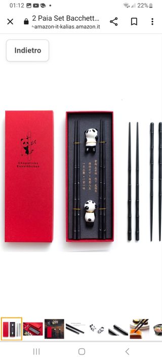 2 paia di Bacchette HauSun