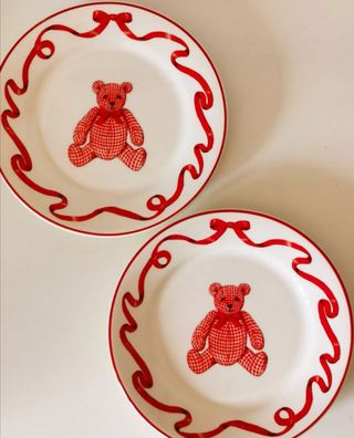 Coppia piatti da dessert Paquito