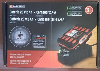 Parkside - Batteria +Caricabatteria
