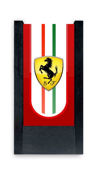Lampada da tavolo nera Ferrari