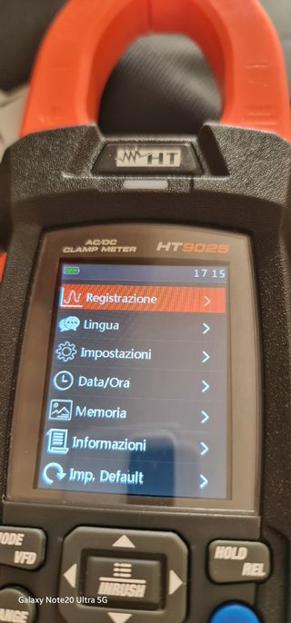 Pinza Amperometrica digitale HT 9025