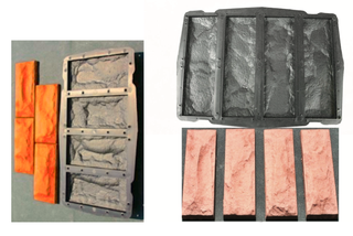 2 modelli (Stampi matrice per rivestimento)