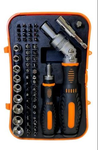 Cacciavite A Cricchetto 61 pz Magnetiche