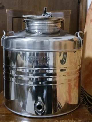 Fusto x alimenti in acciaio 18/10  LT 30