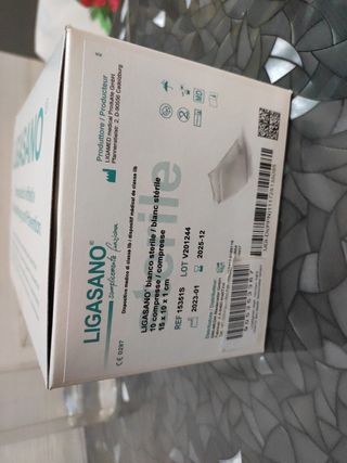 Garze bianche sterili