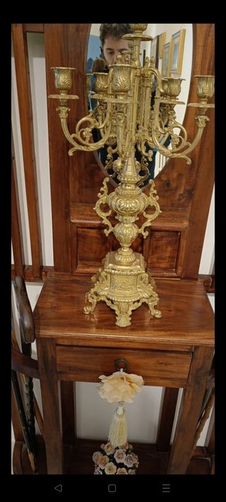 Candelabro in ottone