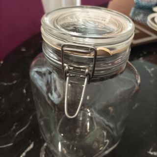 Contenitore ermetico in vetro 2 litri