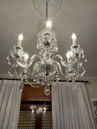 Lampadario cristallo