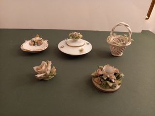 5 piccoli oggettini a tema floreale