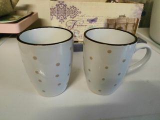 Tazze colazione shabby chic
