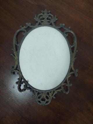 Cornice vintage metallo