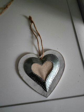 Cuore shabby chic addobbo