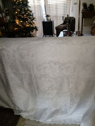 Vintage coperta matrimoniale in raso