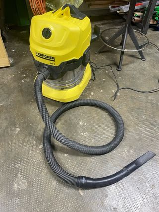 Aspiratutto karcher WD4 Acciaio Inox 20 Litri