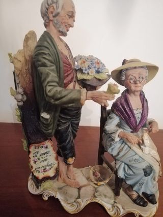 Statuine vintage ceramica