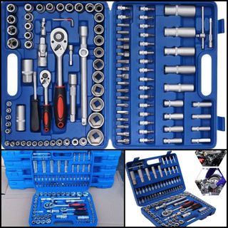 KIT 108 PEZZI CHIAVI A CRICCHETTO BUSSOLA IN VALIG