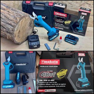 Forbice Da Potatura A Batteria Cesoia Elettrica 48