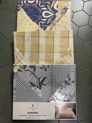 Lenzuola matrimoniali