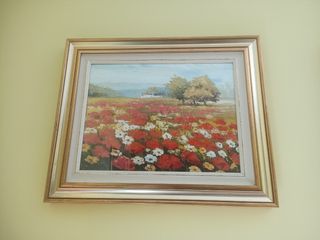 Quadro tulipani olio su tela