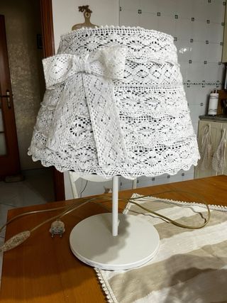 lampada shabby chic