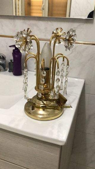 Set bajour e lampadari vintage swarovski