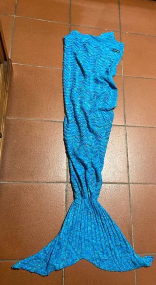 coperta a forma di coda di sirena