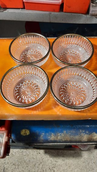 COPPE IN CRISTALLO ANNI 60