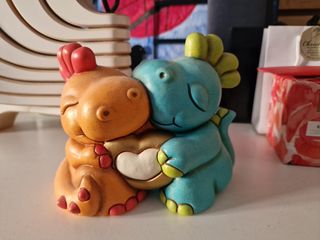Coppia dinosauri Thun