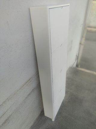 Scarpiera colore grigio chiaro in PVC