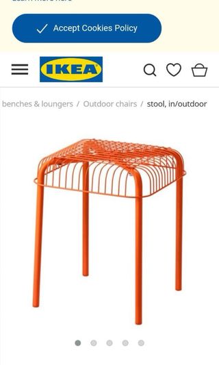 Sgabello Ikea Vasteron