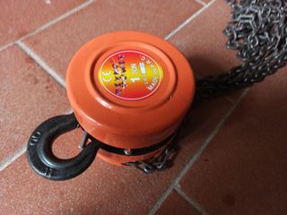 Paranco catena 1 ton