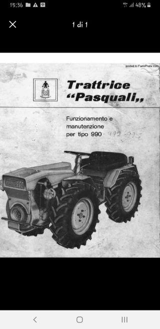 Pasquali trattore