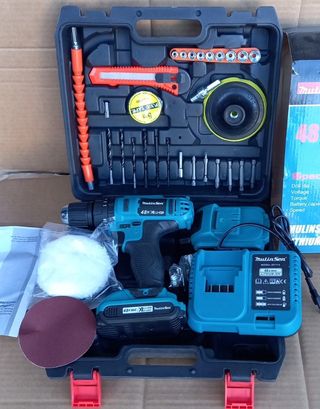 Trapano Avvitatore a batterie 48V + KIT COMPLETO