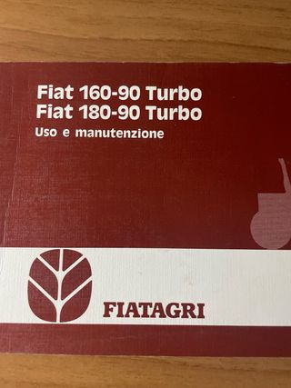 lubretto uso e manutenzione trattore Fiat