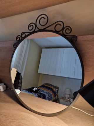 Specchio Ikea in ferro battuto