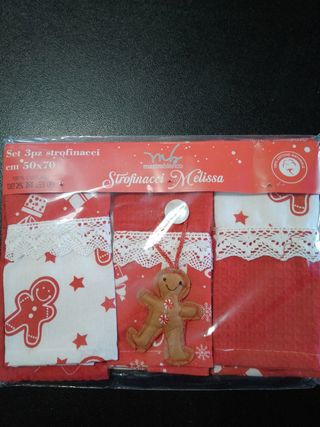 Strofinacci nuovi decorati