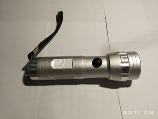 torcia a led,in metallo