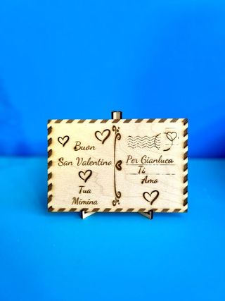 San Valentino cartolina regalo personalizzabile