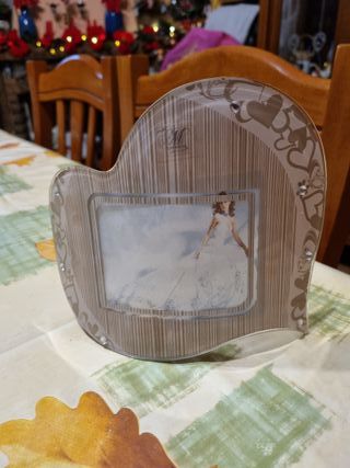 Portafoto a forma di cuore