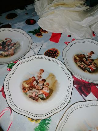 Servizio di piatti da dessert