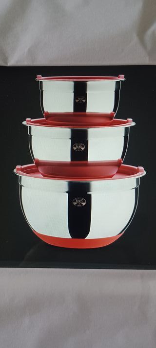 Set di 3 bastardelle professionali.  Nuove.